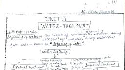 Water Softening - Engineering Chemistry - Notes - Teachmint