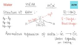 Water - Chemistry - Free PDF Download 2026
