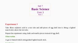Unit 3 - Science - Notes - Teachmint