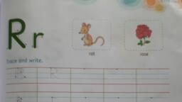 English letter R/r practice work - English - Assignment - Teachmint