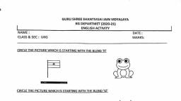 English -3 - Rhymes - Assignment - Teachmint