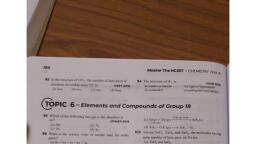 18th Group elements - Chemistry - MCQ Test - Teachmint