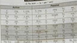 Voice Change - English Grammar - Assignment - Teachmint