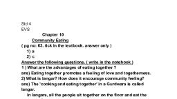 Std 4 EVS ( ch-10 notes ).pdf - EVS - Notes - Teachmint