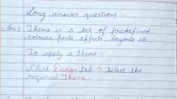 Class V, Long answer questions.pdf - Computer Science - Notes - Teachmint