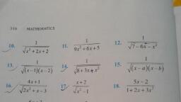 Integrals - Mathematics - Assignment - Teachmint