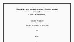 MICRO PROJECT COVER PAGE ASU.docx - Advanced Surveying - Notes - Teachmint