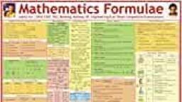 ALL MATHS FORMULLA - Mental - Notes - Teachmint