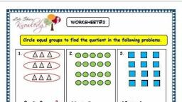 Equal Sharing - Mathematics - Assignment - Teachmint
