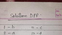 Solution Electricity - Physics - Assignment - Teachmint