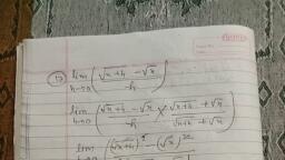 Limits - Maths - Assignment - Teachmint