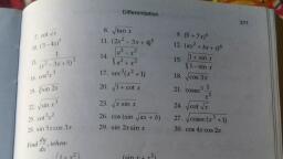 Differentiation - Mathematics - Assignment - Teachmint