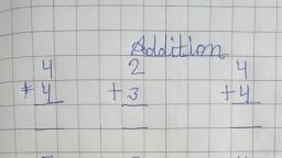 Addition - Maths - Assignment - Teachmint