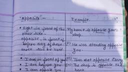 Preposition - All Subjects - Assignment - Teachmint