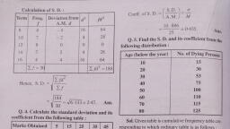 SD - Maths - Notes - Teachmint