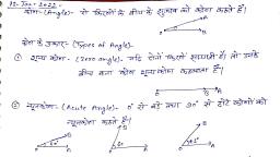 Geometry - Maths - Notes - Teachmint