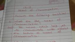 Chapter -15 - EVS - Assignment - Teachmint