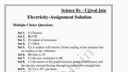 Electricity-Assignment solution.PDF.pdf - Maths - Notes - Teachmint
