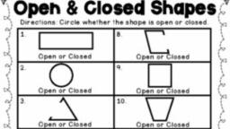 Closed Or Open Figures - Maths - Assignment - Teachmint