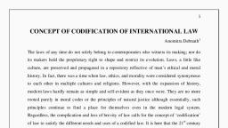 Codification - History & Civics - Notes - Teachmint