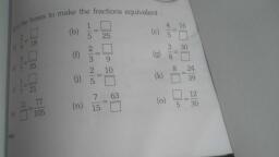 Fraction - Maths - Assignment - Teachmint