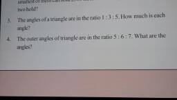 Ratios - Mathematics - Assignment - Teachmint