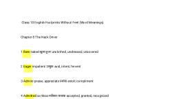 the hack driver1.pdf - English Grammar - Notes - Teachmint