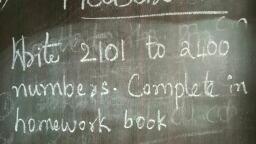 2101 to 2400 numbers - Mathematics - Assignment - Teachmint