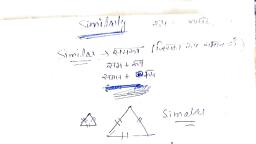9th similarity - Maths - Notes - Teachmint