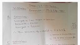 5 Math - Mathematics - Notes - Teachmint