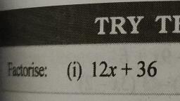 Factorisation - Maths - Assignment - Teachmint
