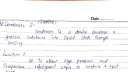 Condenser - Anatomy - Notes - Teachmint