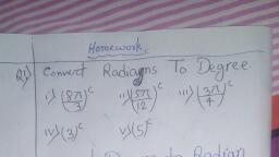 Trigonometry - Physics - Assignment - Teachmint