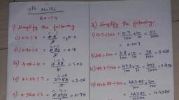 MATHS - TEACHER - S ELAMPARITHI - Notes - Teachmint