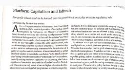Platform Capitalism.pdf - Economics - Notes - Teachmint