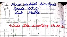 grade lkg Homework .pdf - Maths - Notes - Teachmint