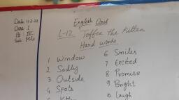 English Oral - Eng. Oral/ Conv./PT/ Game - Notes - Teachmint