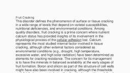 Fruit Cracking.pdf - Pomoculture and Fruit pro - Notes - Teachmint