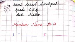 grade lkg Homework .pdf - Maths - Notes - Teachmint