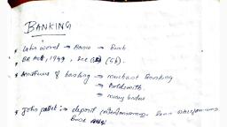 Banking Short Note - Co-operation - Notes - Teachmint