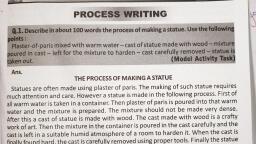 Process Writing - HISTORY - Free PDF Download 2026