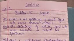 Science,chapter-15 - Science - Assignment - Teachmint