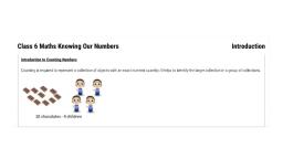 Chapter_1.Knowing_Our_Num - Maths - Notes - Teachmint