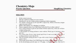 Solution Theoritical Ques - Chemistry - Notes - Teachmint