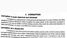 Corruption.pdf - Sociology - Notes - Teachmint