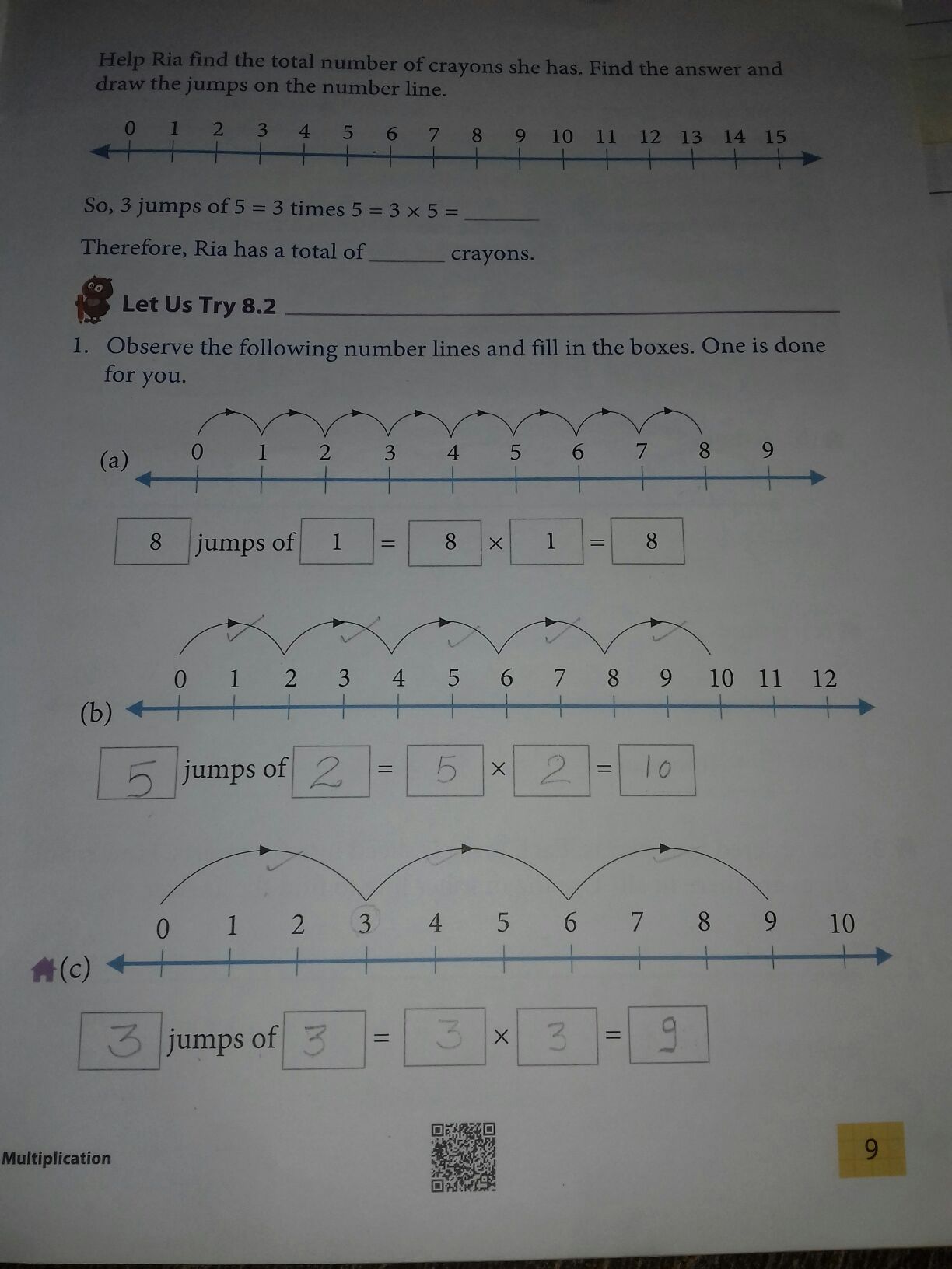 Multiplication On Number Line - MATHS - Assignment - Teachmint