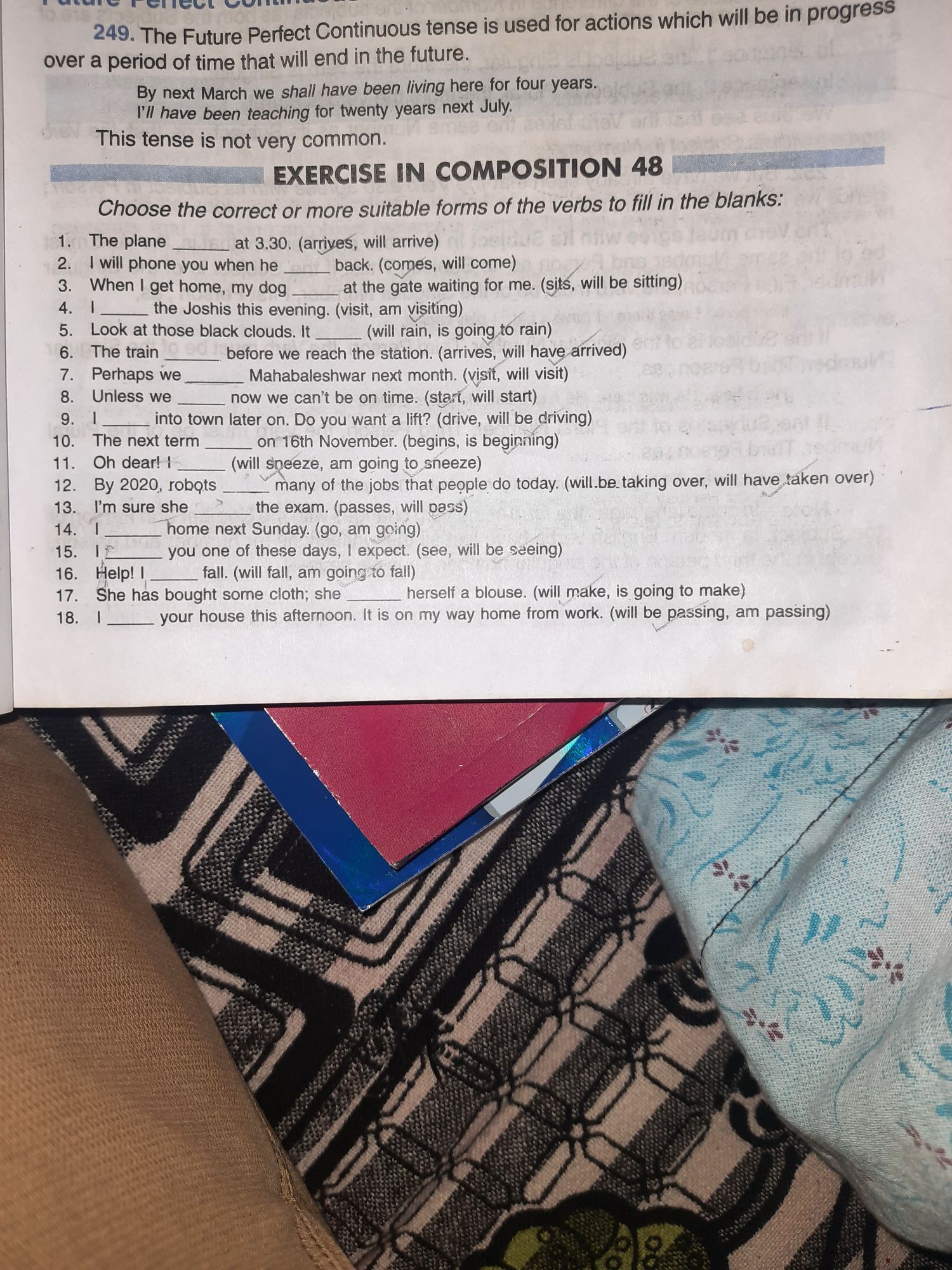 Tense - English Grammar - Assignment - Teachmint