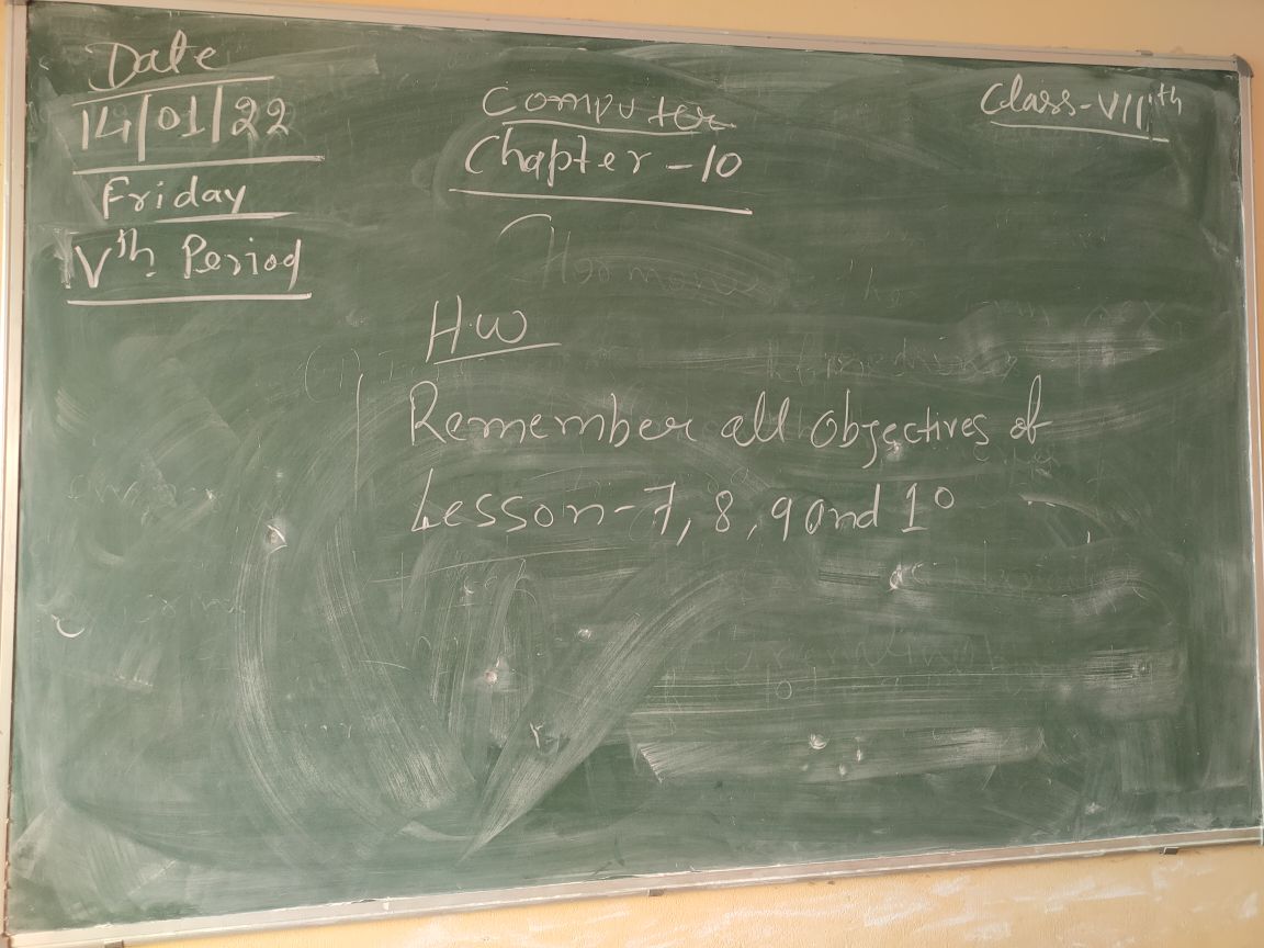 Class 7B Computer - Computer - Assignment - Teachmint