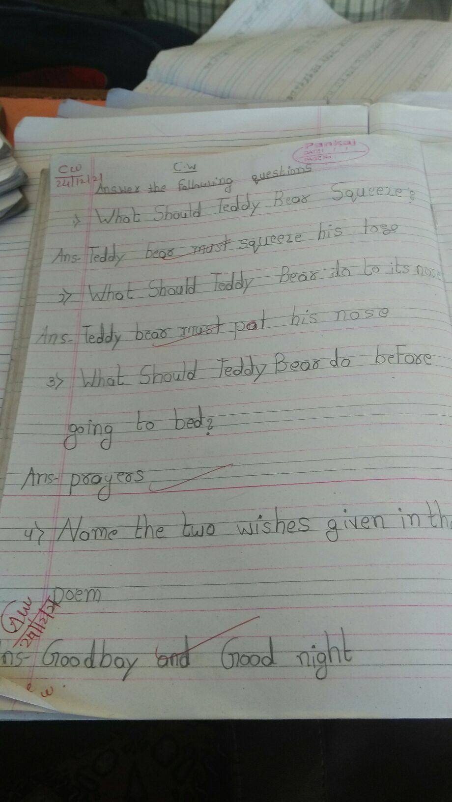 read &write class 2A - English - Notes - Teachmint