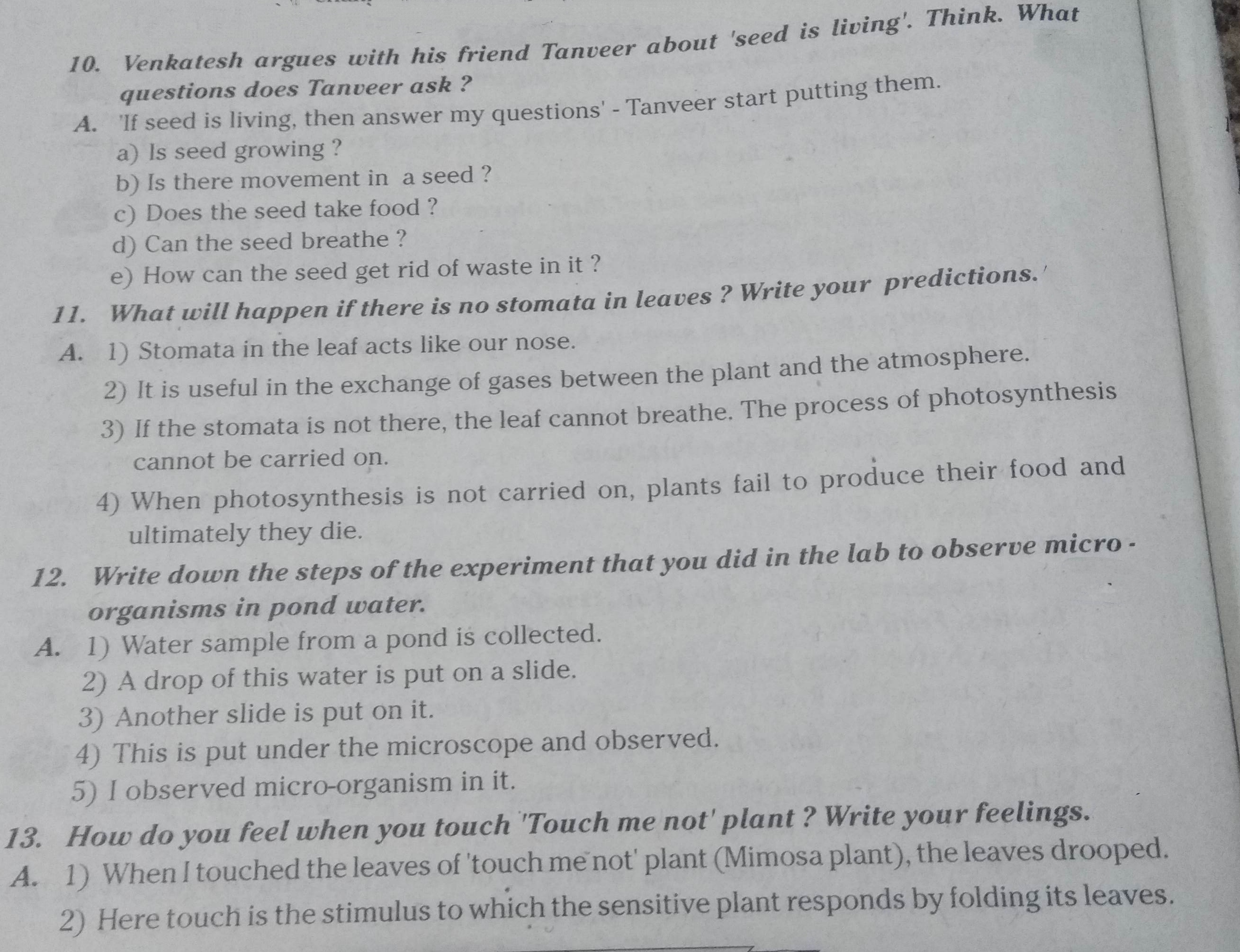Q And A - General Science. - Free PDF Download 2026